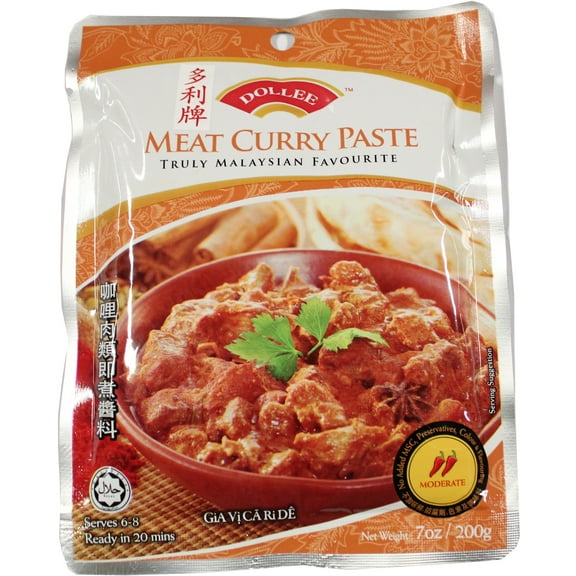 Dollee Malaysian Curry Laksa Paste 200g (Pack of 12) - Walmart.com