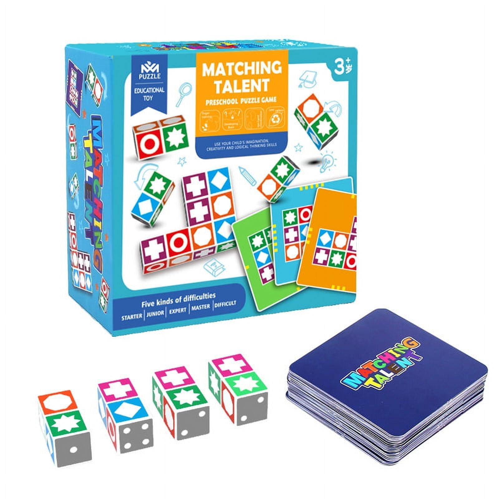 Click here for Chockeie The Uzzle Match Game Wooden Matching Game... prices