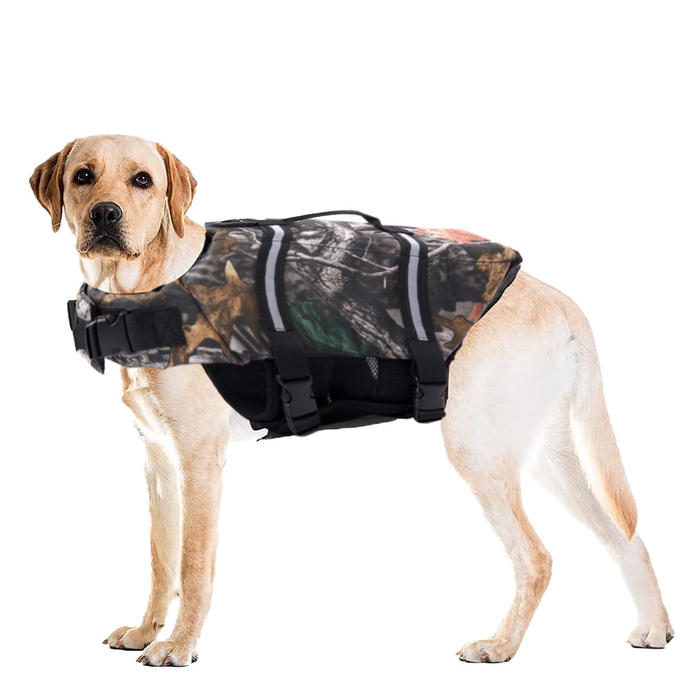 Pet swimsuit Pet life jacket Dog safety jacket Large dog swimsuit ...