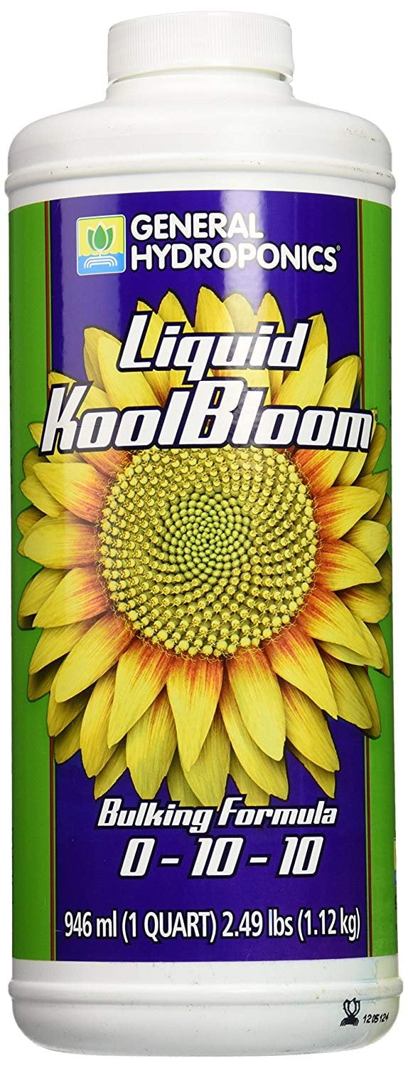 General Hydroponics Liquid Kool Bloom Fertilizers, 1-Quart [1 Quart ...