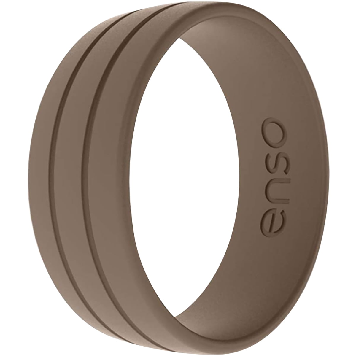 Enso Rings Ultralite Series Silicone Ring - 7 - Mocha - Walmart.com