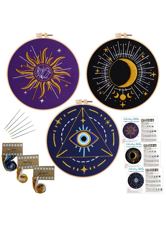 Embroidery Kits in Needlepoint & Embroidery - Walmart.com