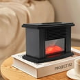 1000W Electric Fireplace Standing Heating Stove, Heater Freestand 3D ...