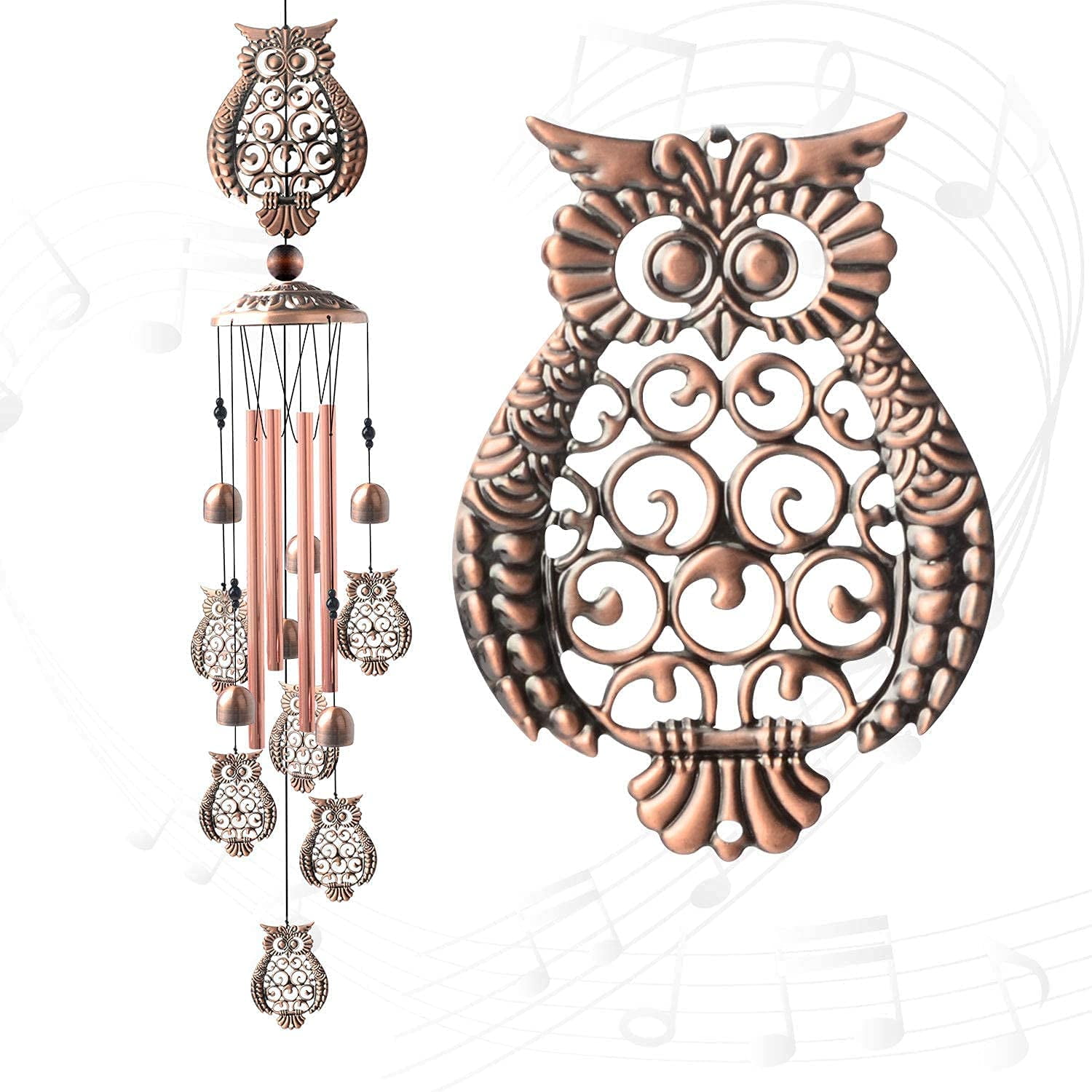 Dream Lifestyle Retro Animal Wind Chime,Gift Windchimes,Garden ...