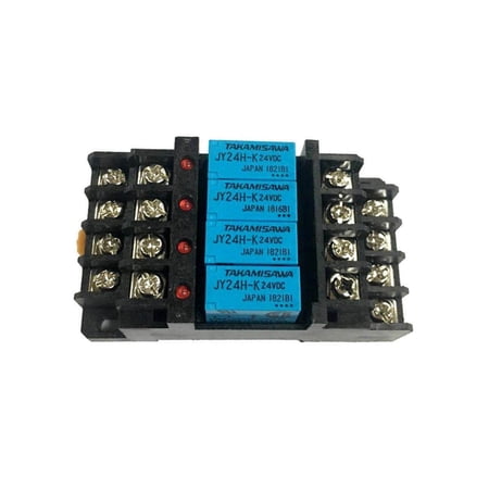 G6B-4BND Coil Relay Terminal Block Socket Base with 4 Pole JY24H-K ...