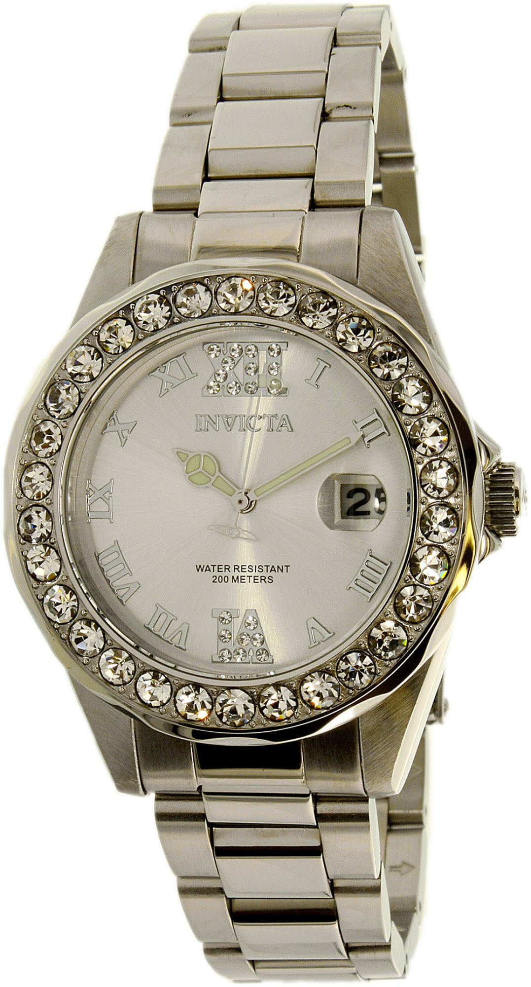 Invicta - Invicta Women's Pro Diver Steel Bracelet & Case Swiss Quartz ...