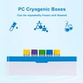 2in 81-Well PC Lab Freezer Box Cryo Boxes Cryogenic Storage Box ...