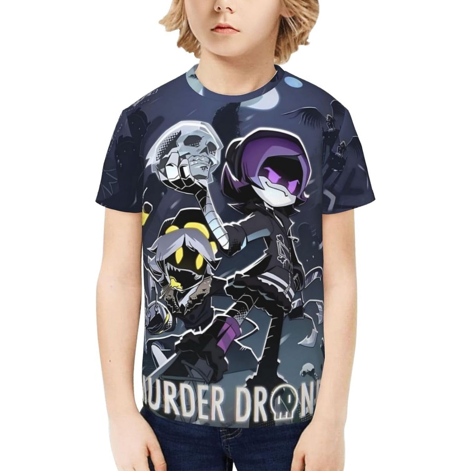 Click here for Botell Boys Girls 3d Printed Murder Drones T-Shirt... prices