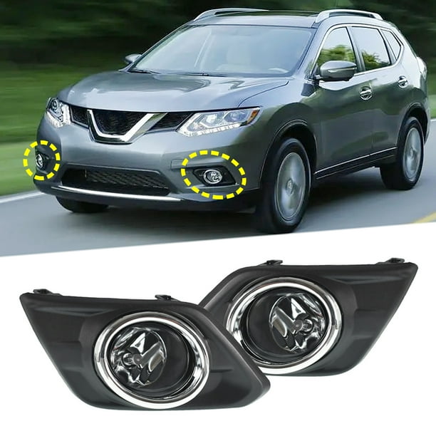 Fit for 14-16 Rogue Fog Lights Kit (2 Pcs) - Walmart.com