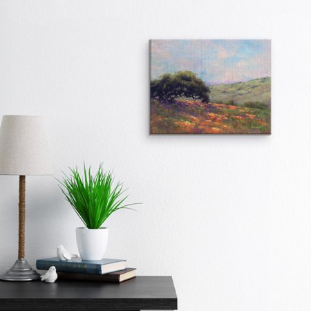 Masterpiece Art Gallery Colorful Poppy Hillside Landscape by Alice Weil ...