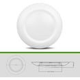 FJSHN-6 Inch LED Low Profile Recessed & Surface Mount Disk Light, Round ...