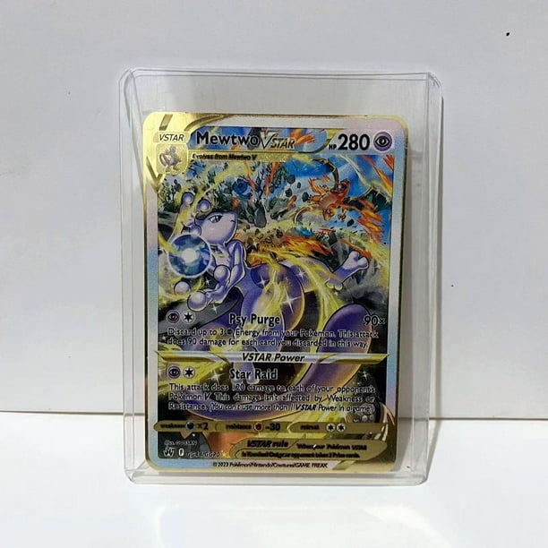 DIY Hot Sale Cards Mewtwo Vstar Groudon Kyogre Arceus Charizard Lugia ...
