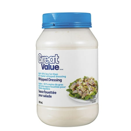 Great Value Light Whipped Dressing, 890 mL - Walmart.ca