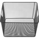 YBM Home Mesh Open Storage Basket 10” x 9” x 6”, Pack of 1, Black ...