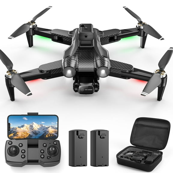 WEFONE WF40 GPS Drone with 4K UHD Camera, Foldable Quadcopter, Gimbal ...