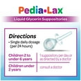 Pedia-Lax Laxative Liquid Glycerin Suppositories for Kids, Ages 2-5, 6 ...