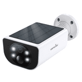 WansView 2K Solar Security Camera, Wireless Outdoor Waterproof System ...