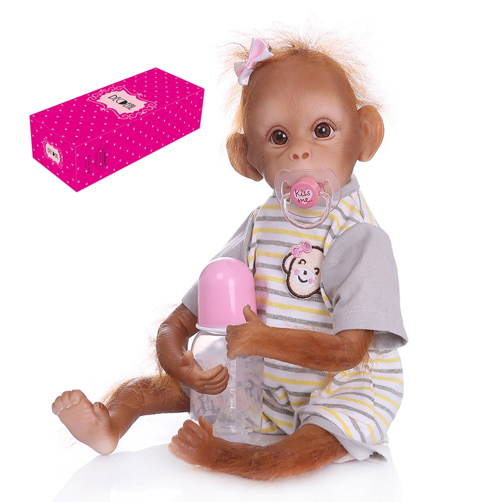 Click here for Yeacher Decdeal Realistic Baby Monkey Doll 16 Inch... prices