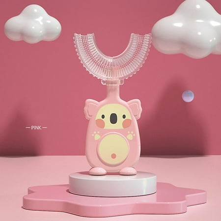 Kids 360 Degree U-shaped Manual Toothbrush Children Oral Care Cleaning ...