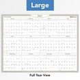 AT-A-GLANCE WallMates Self-Adhesive Dry-Erase Yearly Calendar, 24" x 18 ...