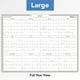 AT-A-GLANCE WallMates Self-Adhesive Dry-Erase Yearly Calendar, 24" x 18 ...