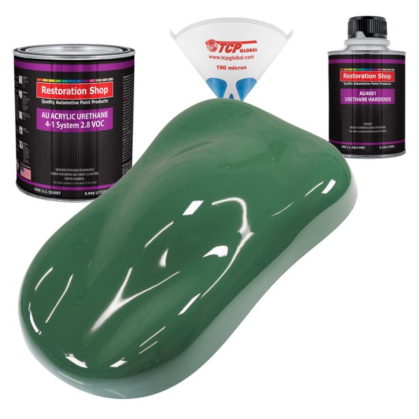 Restoration Shop Transport Green Acrylic Urethane Auto Paint Complete ...