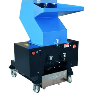 6mm Screen Electric Plastic Shredder Grinder Granulator Plastic ...