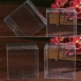 Transparent Plastic Packing Box for Wedding Party Favors and Candy ...