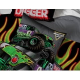 Sunny Side Up Monster Jam Grave Digger 4 Piece Toddler Bed Set ...