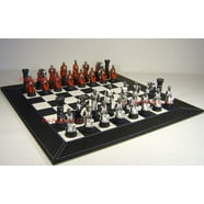Japanese Samurai Warrior Chess Set Large 18" Cherry & Burlwood Color ...