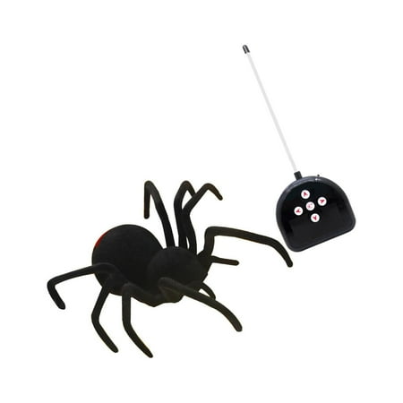 tredstone Infrared RC Scary Creepy Soft Plush Spider Remote Control ...