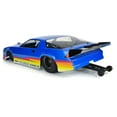 Pro-Line Racing 1985 Chevy Camaro IROC-Z, Blue, Pre-Painted Drag Body ...