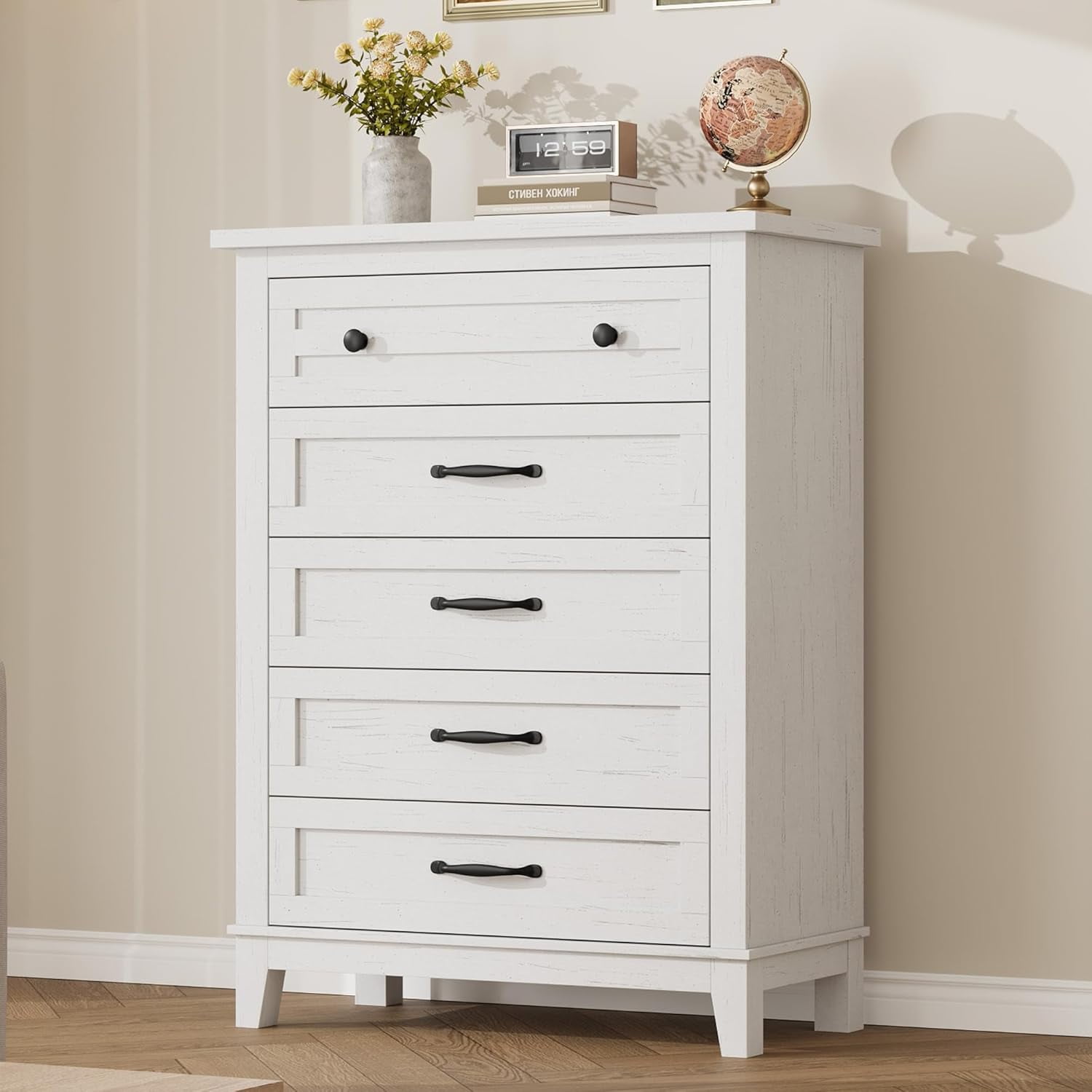 Click here for Yusazens 5 Dresser For Bedroom  41.3 In Tall Verti... prices