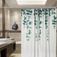 60 Inch Heavy Duty Wall Mounted Straight Shower Rod with Flange and ...