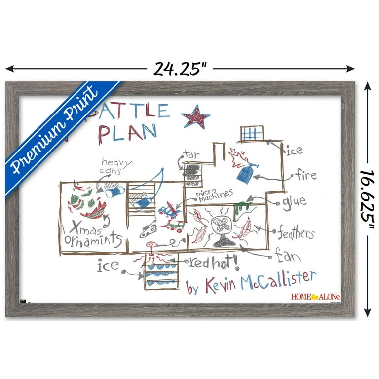Home Alone Poster Battle Plan