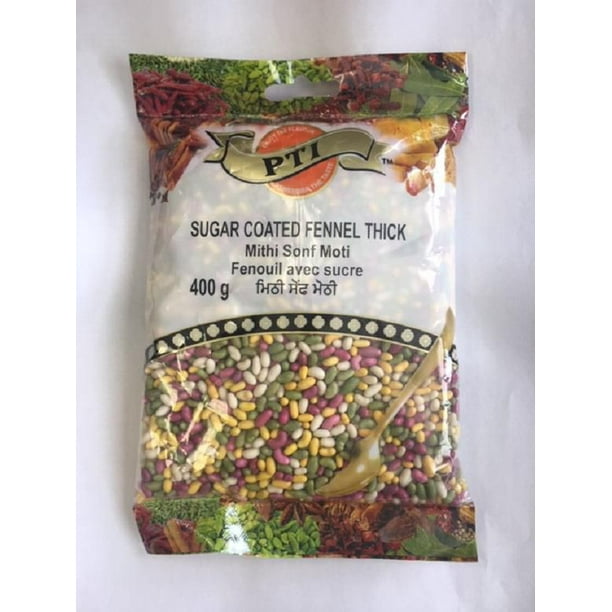 SUGAR COATED FENNEL THICK, MITHI SONF MOTI - Walmart.ca