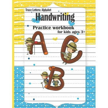 Trace the Alphabet: Trace the Alphabet Workbook: Letters of the ...