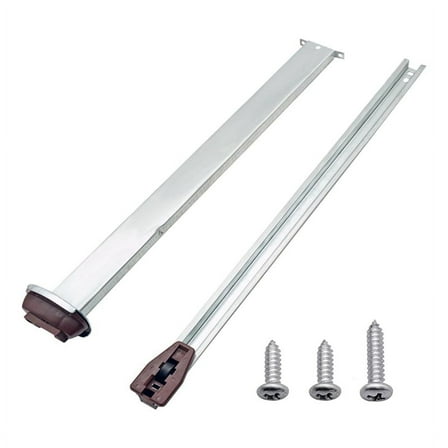 COMPUKAS Center Guide Track Wood Drawer Replacement Slides 2pcs Drawer ...