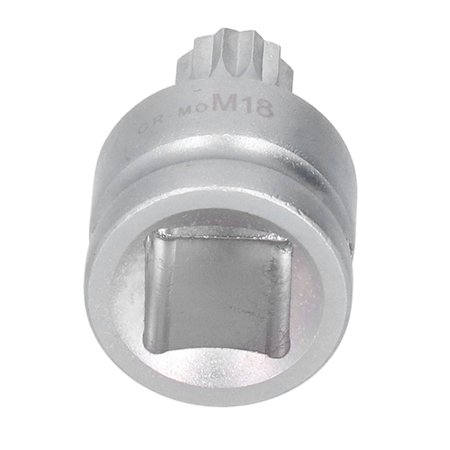 Universal Spline Socket,3/4in 20mm M18 Spline Triple Square Spline Bit ...