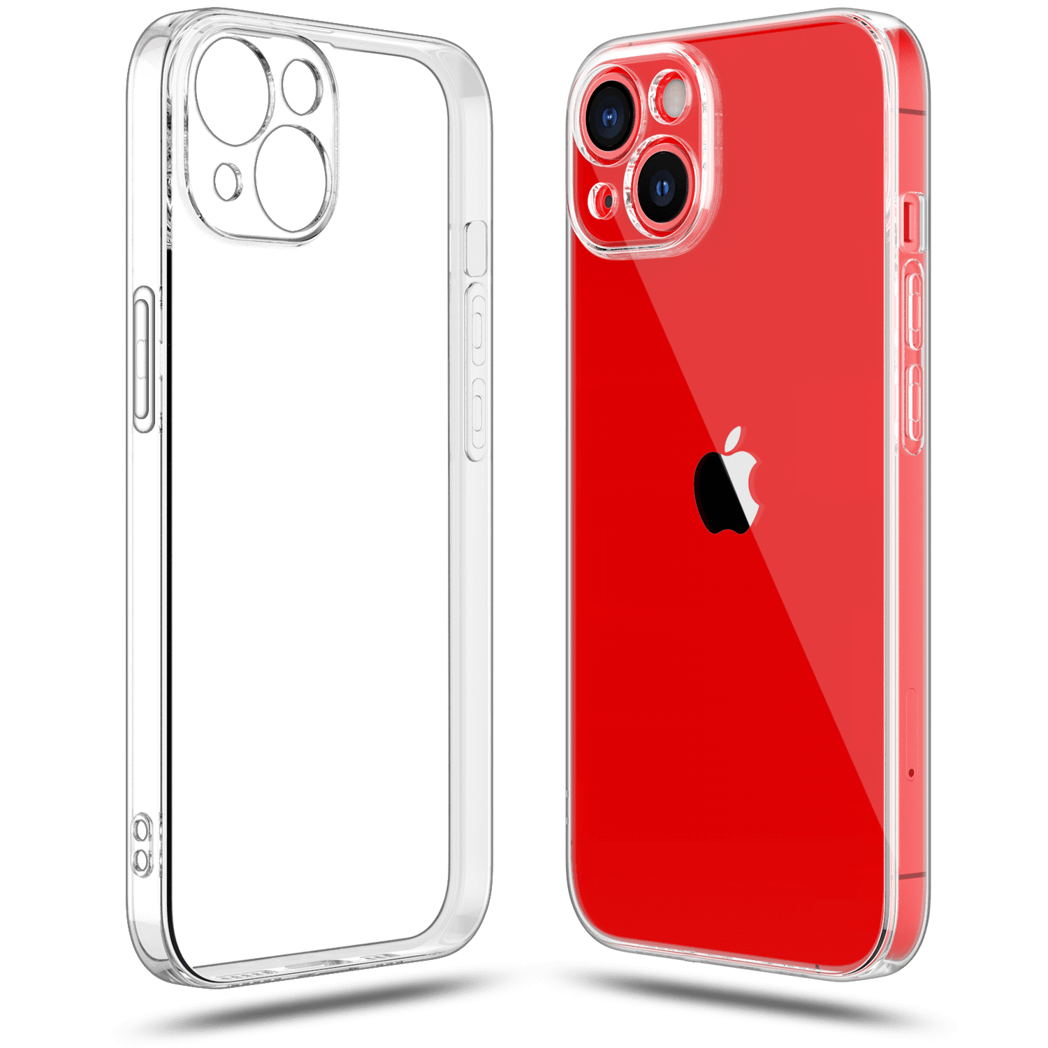 Soft Clear Case for iPhone 13 - Walmart.com