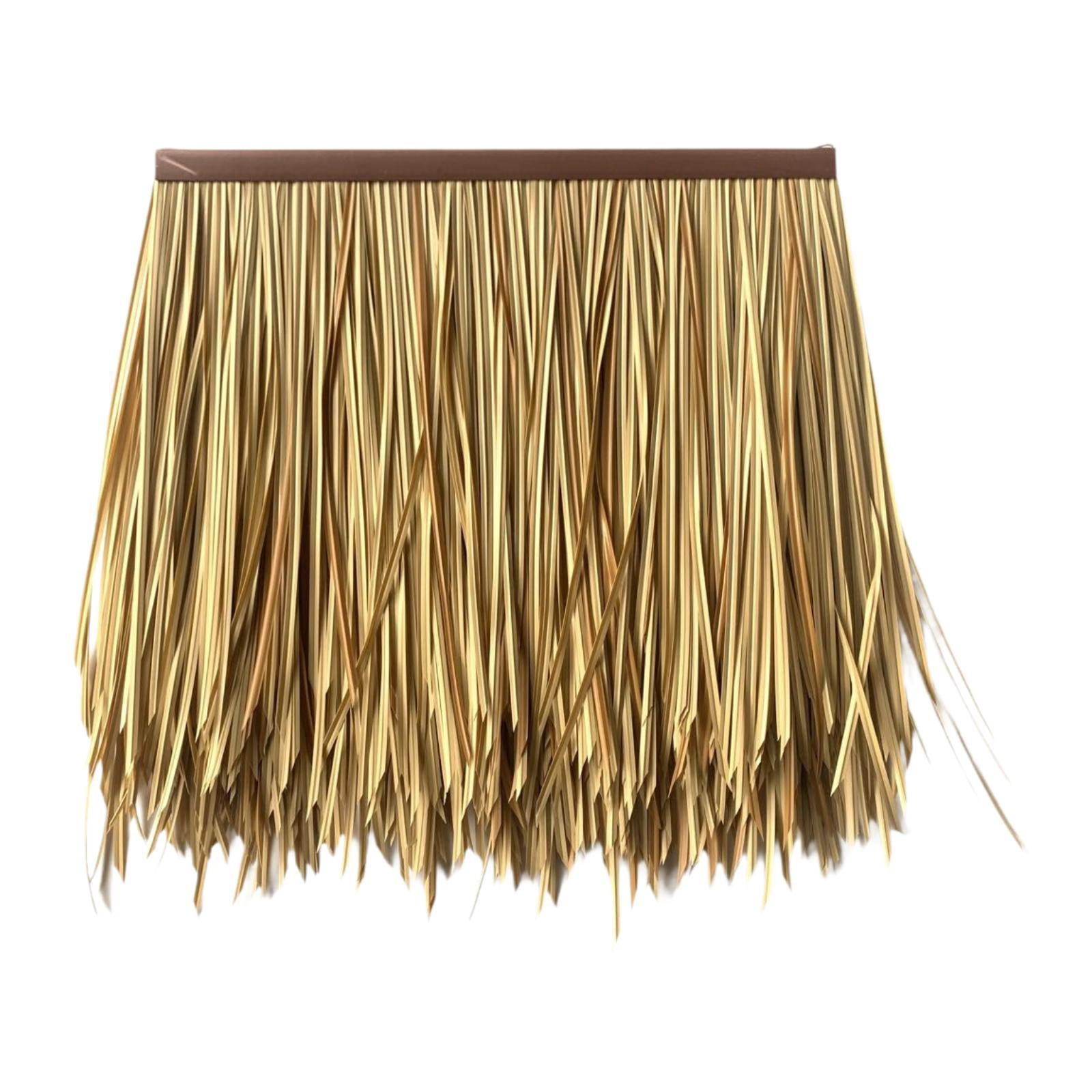 Techo de paja artificial ignífugo de 50 cm x 50 cm, material de ...