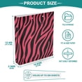 ALAZA Art Zebras Print-2 Hardcover 3 Ring Binder 1.5" D-Rings with ...