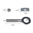 Bicycle Chain Adjuster Tensioner Axle Tug Single Speed Wheel Fastener ...