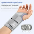Adjustable Wrist Brace with Metal Splint for Carpal Tunnel Support ...