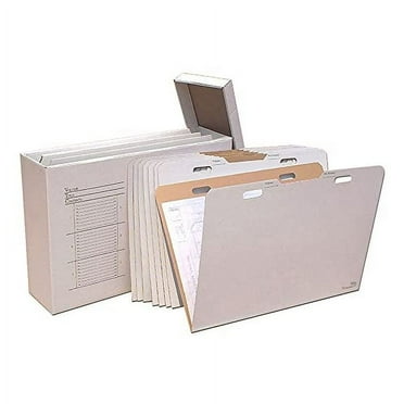 AOS Flat Storage File Folders - Stores Flat Items up to 30" x 42", Pack ...