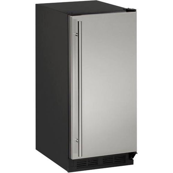 "U-Line 15"" Stainless Steel Clear Ice Machine - 55-lb Capacity ...