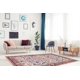 Shiraz Sabine Ivory/Raspberry Rug, Multiple Sizes - Walmart.com