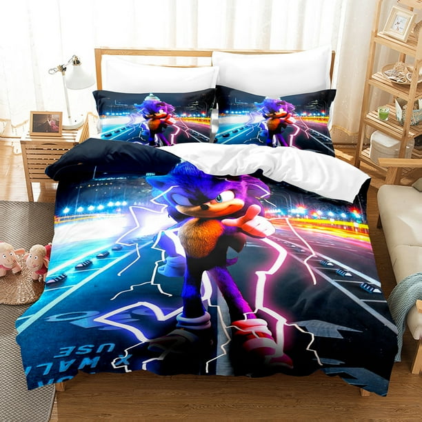 Sonic Sheets Three Piece Set, 3D Printing, Soft Microfiber, Duvet Cover ...