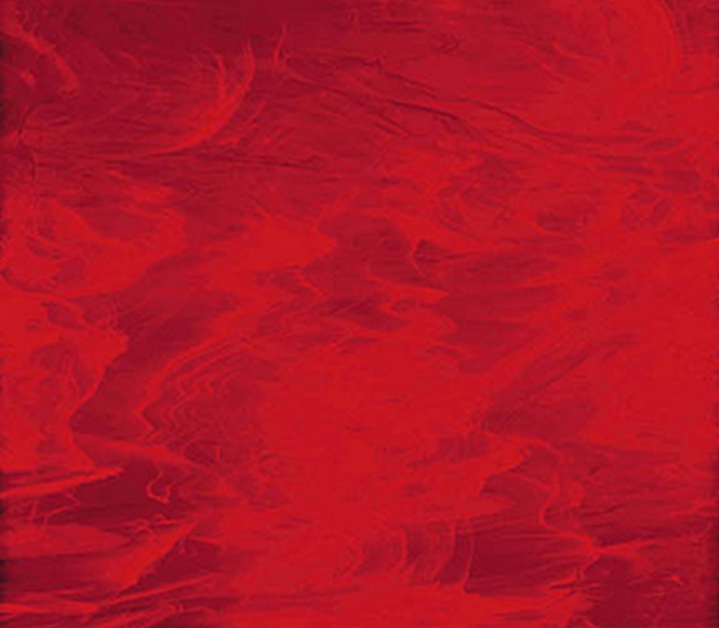 OCEANSIDE STAINED/FUSING GLASS SHEETS - RED/WHITE WISPY FUSIBLE (Large ...