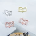 30Pcs Metal Book Paper Clips, File Organizers Clamps, Small Bookmarks ...
